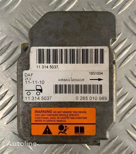 DAF STEROWNIK PODUSZEK MODUŁ AIRBAG 1851004 control unit for DAF truck ...