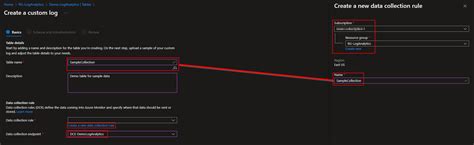 Powershell Dcr Log Analytics Part 25 Sample Script Dcr And Table Creation Dcr Permission