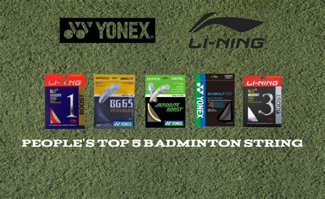 Top 5 Badminton String