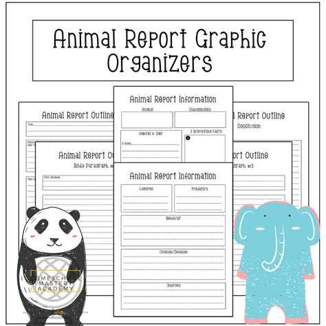Animal Classification Graphic Organizer