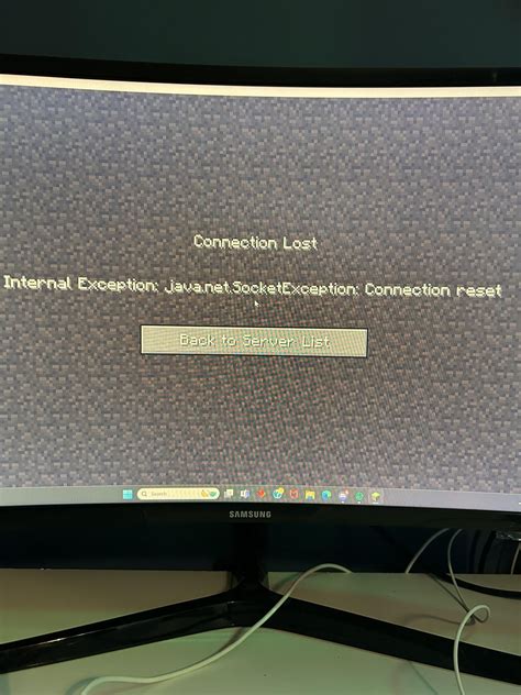 Cant Join Server Rminecraft