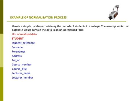 Normalisation Ppt Databases Computer Software And Applications