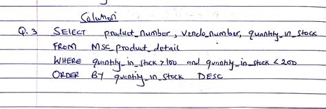 Lab 4 Sql Query On A Single Table Rgdocx Lab 4 Sql Query On A