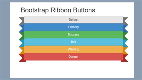 15 Bootstrap Ribbon Corner With Html And Css Source Code