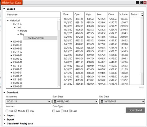 Downloading Data Files How To Ninjatrader Support Forum