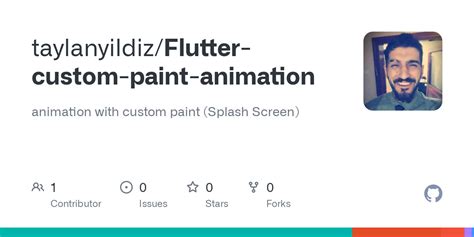 Github Taylanyildiz Flutter Custom Paint Animation Animation With Custom Paint Splash Screen