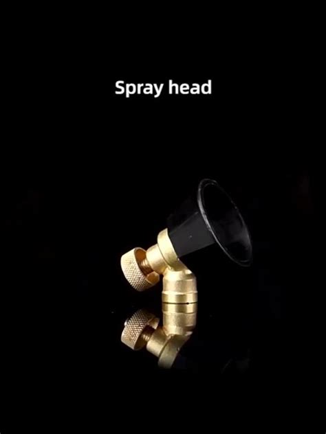 โลหะแรงดันสูงสารกำจัดศัตรูพืชพ่นหัวฉีดรดน้ำชลประทานอากาศ V Ortex สเปรย์หัวฉีดการเกษตรสวนการ