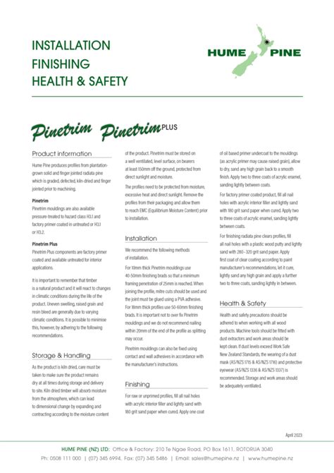 Eaves Mould Hume Pine Nz