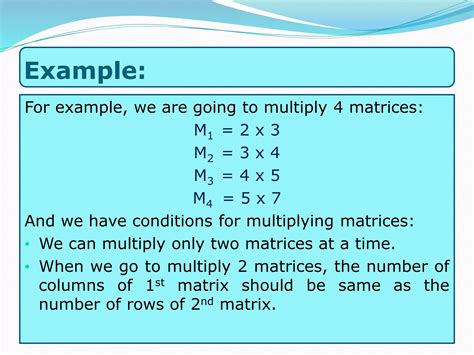 Matrix Chain Multiplication By Mhm Pptx
