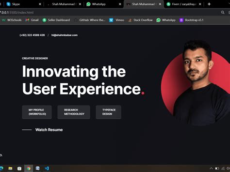 Website Design Using Html Css Bootstrap Javascript And Jquery Upwork