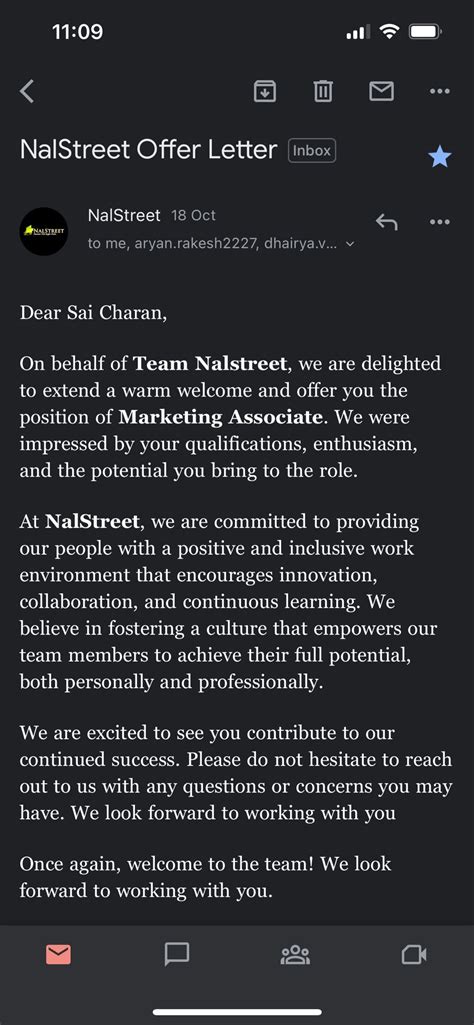 Sai Charan On Linkedin Im Happy To Share That I Am Starting A New Position As Marketing…