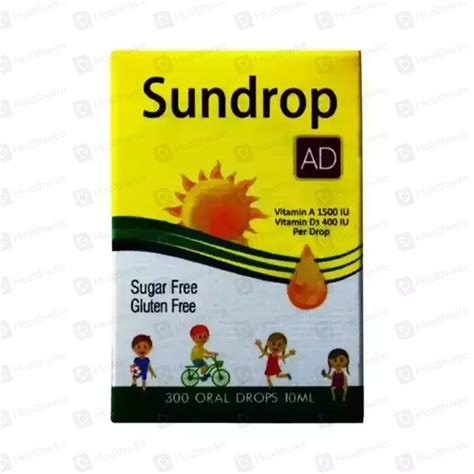 Sundrop Ad Drops 10 Ml Price In Pakistan Uses Dosage Side Effects
