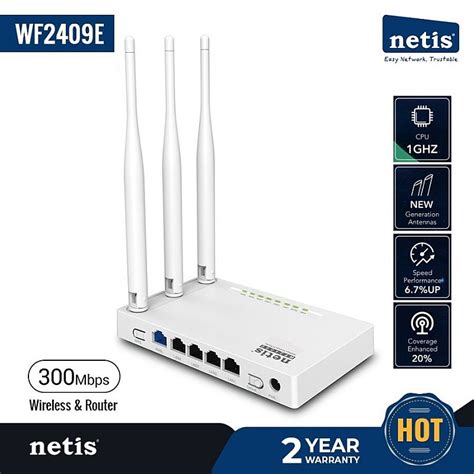 Netis Wf2409e 300mbps Smart Wireless Router