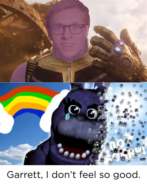 Garrett, I don't feel so good. | Disintegration Effect / I Don't Feel So Good | Know Your Meme