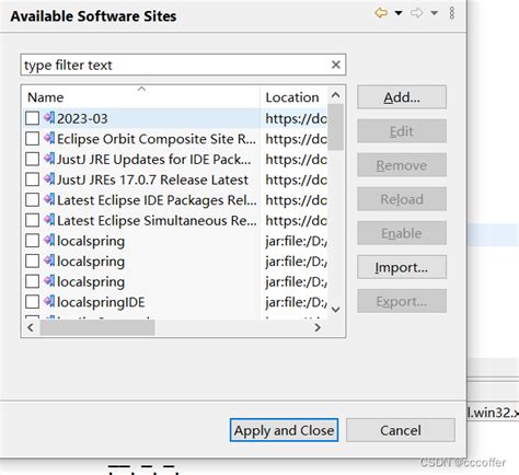 Eclipse安装spring插件eclipse 422 Spring插件 Csdn博客