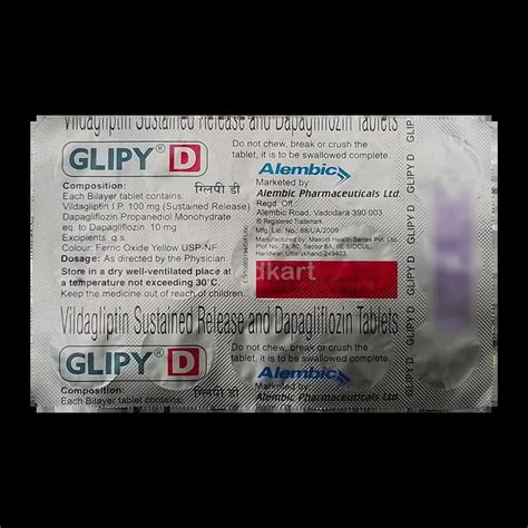 Glipy D Tablet 15s Price Uses Side Effects And Substitutes Medkart