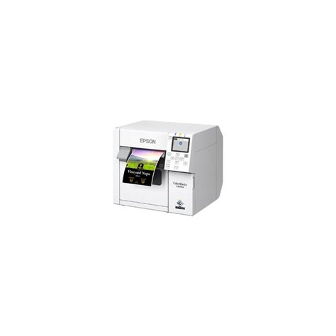 Impresora De Etiquetas A Color Mpresora Color Epson Cw C4000e
