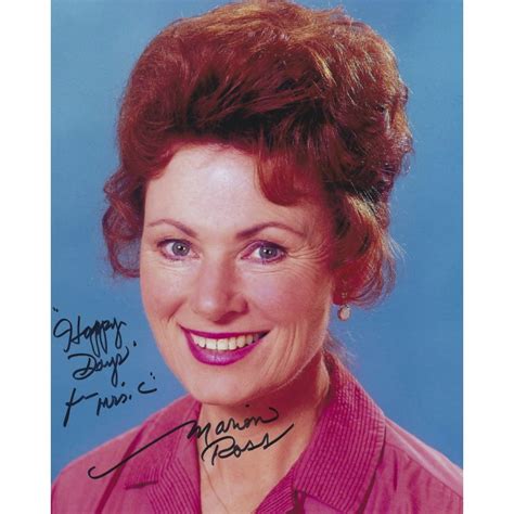 Autographe Marion Ross