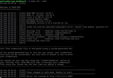 Rangeerror Maximum Call Stack Size Exceeded Crashes Node Red In Endless Loop At Startup