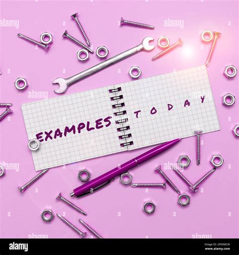 Text Caption Presenting Examples Business Overview Photo Sample Model To Follow Guide