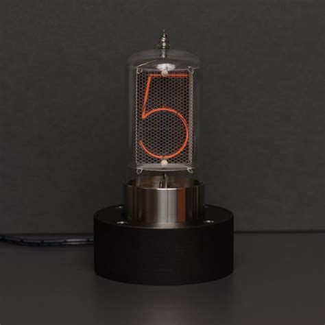 large single digit nixie clock