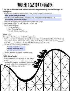 Graphing Piecewise Functions Activity Real World Project Based Learning Project Based