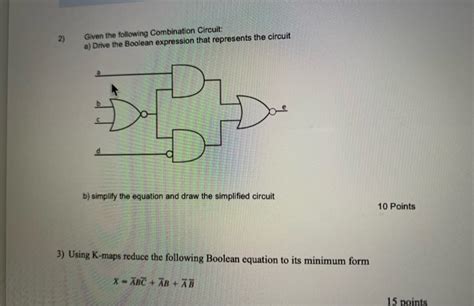 Solved 2 Given The Following Combination Circuit A Drive