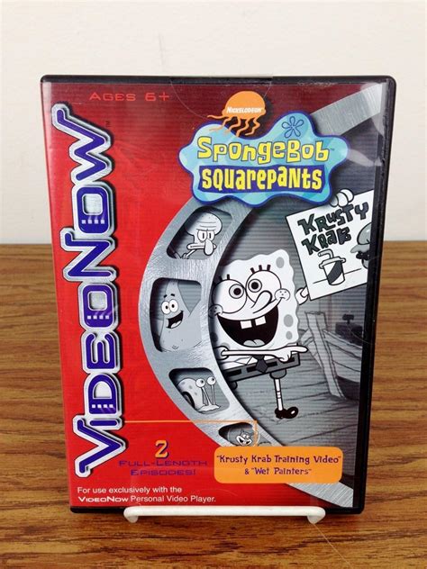 Video Now 2 Disc Dvd Spongebob Squarepants Krusty Krab