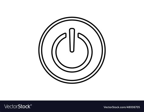Toggle Switch Icon Icon Related To On Or Off Vector Image
