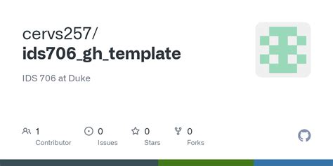 GitHub Cervs257 Ids706 Gh Template IDS 706 At Duke