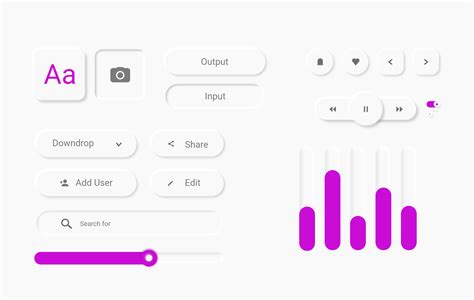 Neumorphism UI Design On Behance