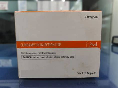 Clindamycin Phosphate Injection 600 Mg At Rs 100 Piece In Ankleshwar