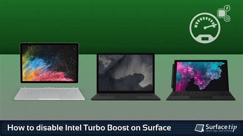 How To Disable Intel Turbo Boost On Microsoft Surface SurfaceTip