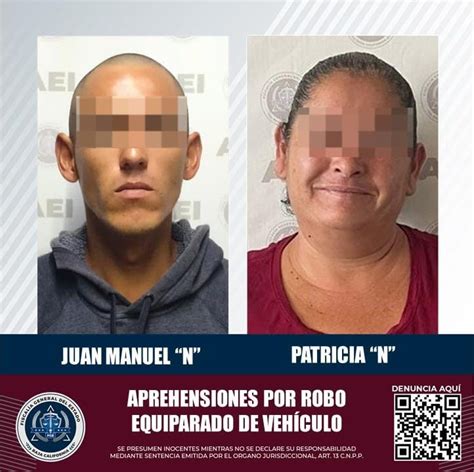 Son Aprehendidos Un Hombre Y Una Mujer Por Robo Equiparado De Vehículo