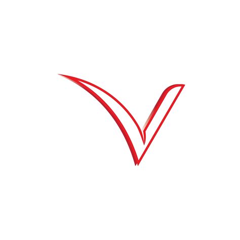 Check Mark Symbol And Logo Icon Accept Graphic Background Vector