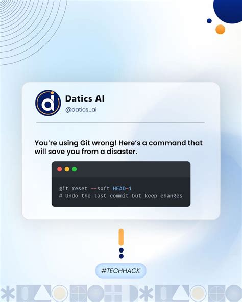 daticsai git commands wrong hack datics ai