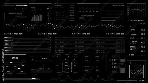 hud 2gfx technology sci fi 2d textureer interface data display control panel hud
