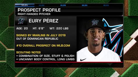 The Marlins Call Up 20 Year Old Eury Pérez 05112023 Miami Marlins