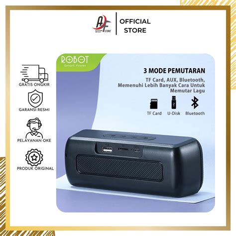 Jual Speaker Robot Bluetooth Rb220 Original Shopee Indonesia