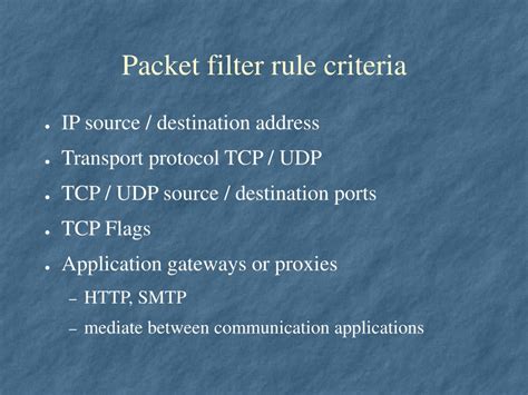 PPT Linux Packet Filters PowerPoint Presentation Free Download ID 412477