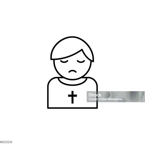 사제 죽음 개요 아이콘 죽음 그림 아이콘의 상세한 세트 웹 로고 모바일 앱 Ui Ux에 사용할 수 있습니다 개념에 대한 스톡 벡터 아트 및 기타 이미지 Istock