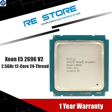【พร้อมส่ง】intel Xeon e5 2696 V2 โปรเซสเซอร์ CPU 2.5GHz 12-core 24 เธรด ...