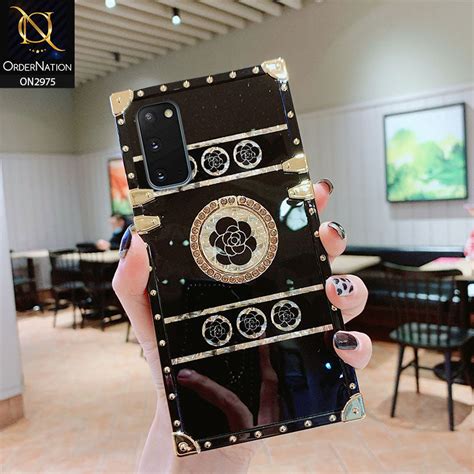 Samsung Galaxy S20 Fe Cover 3d Illusion Gold Flowers Soft Trunk Case