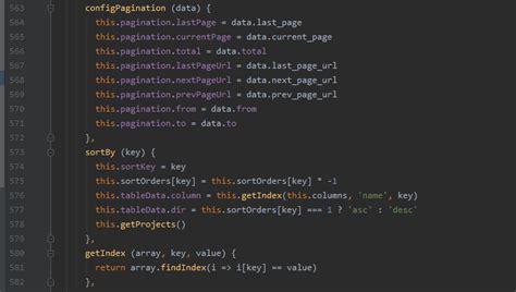 menampilkan data menggunakan data tabel custom pada vue js crud