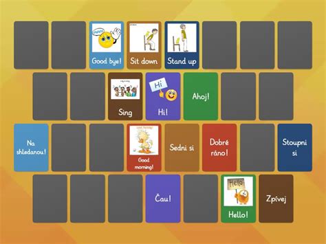 Hello Hi Classroom Language Matching Pairs
