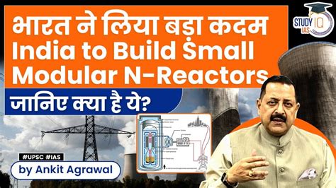 India To Develop Small Modular Reactors With Up To 300 Mw Capacity Jitendra Singh Upsc Youtube