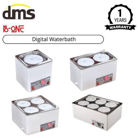 Jual Digital Water Bath Waterbath Laboratorium 4 Lubang Anti Dry Kap