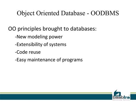 Diffrence Between Rdbms Oodbms And Ordbms Ppt