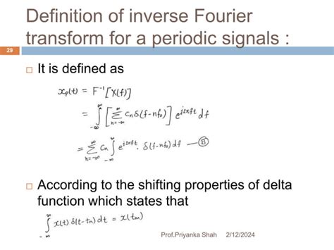 Fourier Transform Is Very Transformpptx