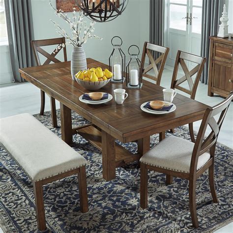 Signature Design By Ashley Moriville D631 45 Rectangular Dining Room